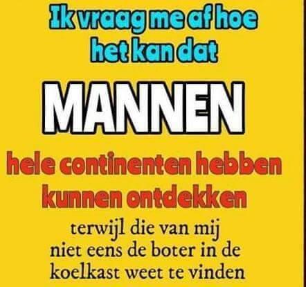 Frustratie van menige vrouw…! (humor) | mantelpower