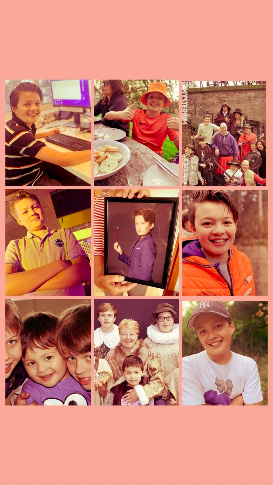 Luke Mantel 16 jaar | mantelpower